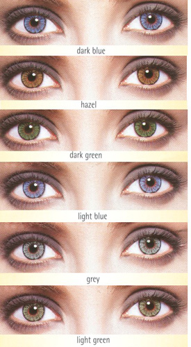 Renkli Bakışlara Lensler, yeşil göz renkleri, gri lensler | Kadın.Net